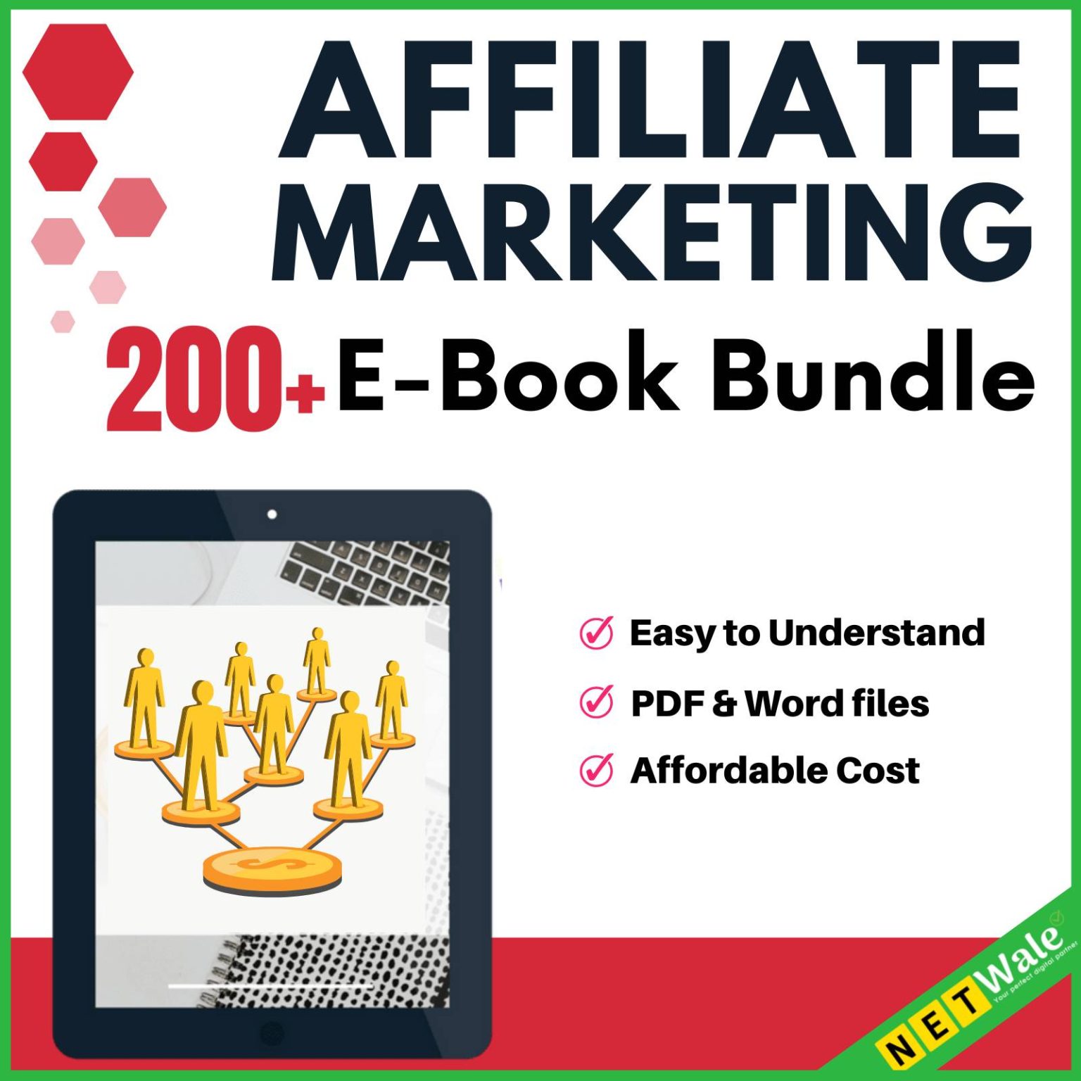 Affiliate Marketing 200+ E-Book Bundle - Netwale.com