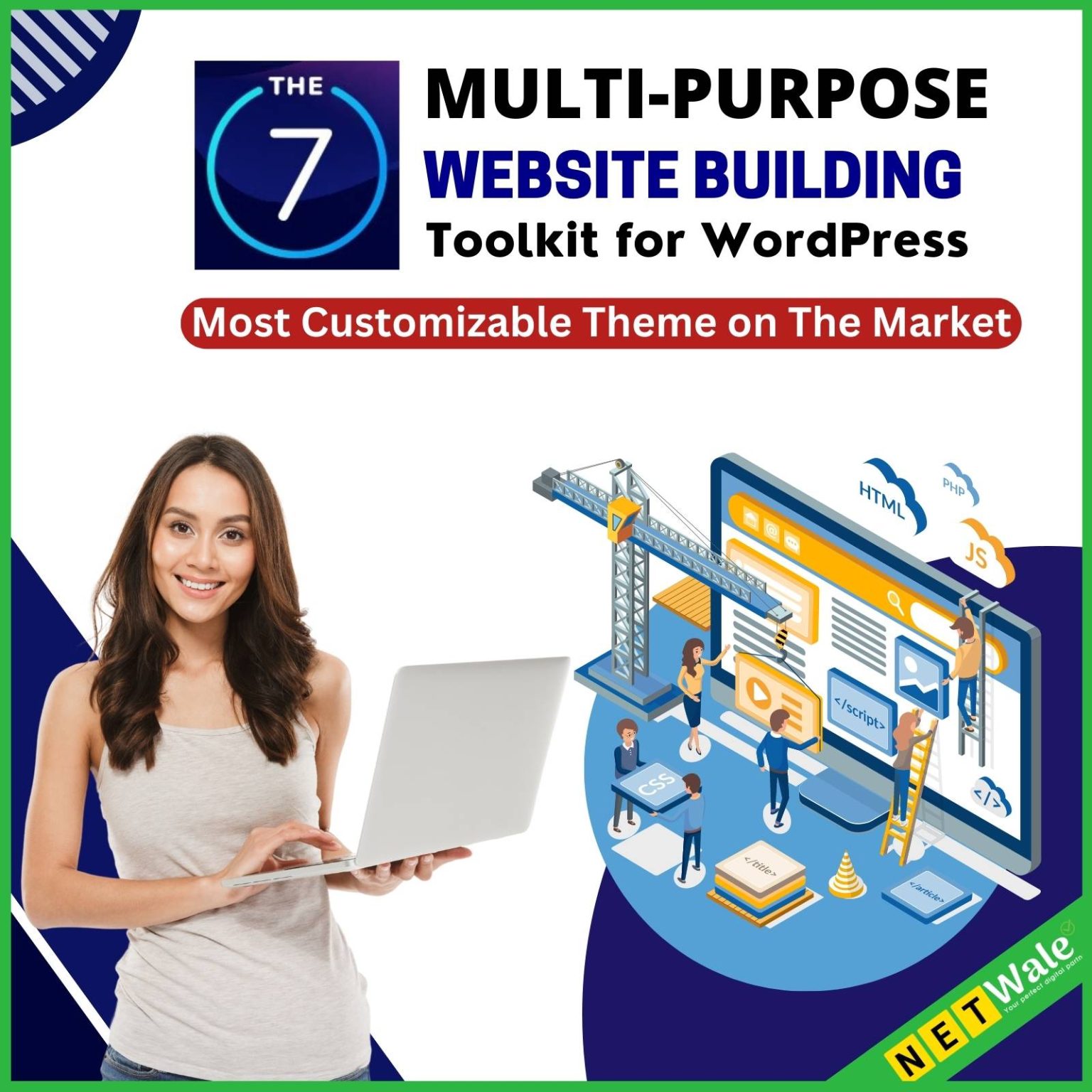 The7 Multi-Purpose Website Building Toolkit for WordPress - Netwale.com The7 Multi-Purpose Website Building Toolkit for WordPress - Netwale.com
