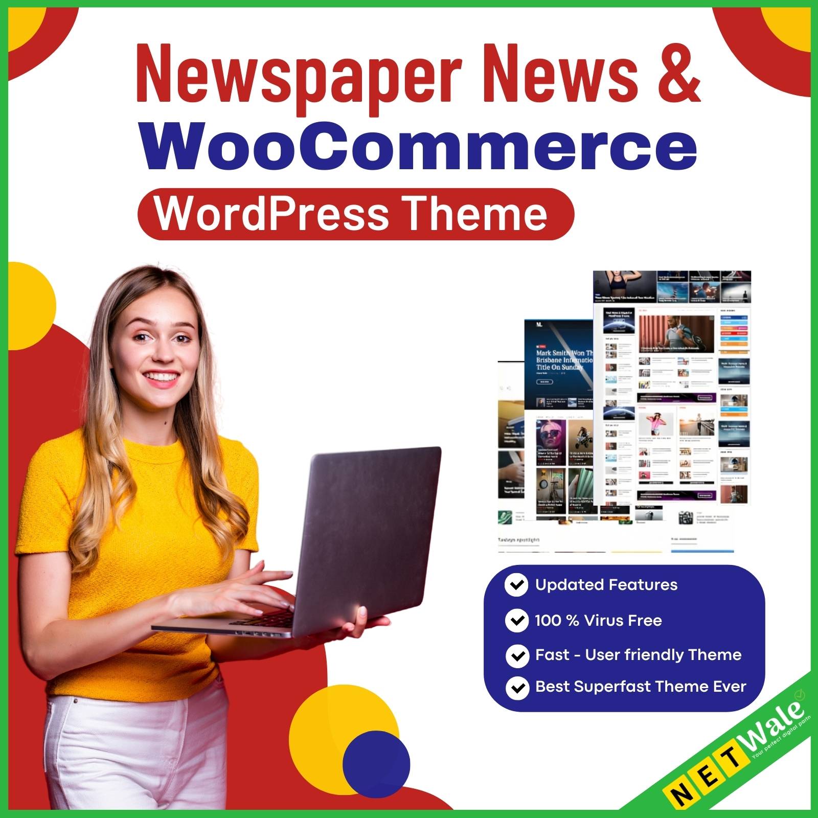 Newspaper – News & WooCommerce WordPress Theme - Netwale.com