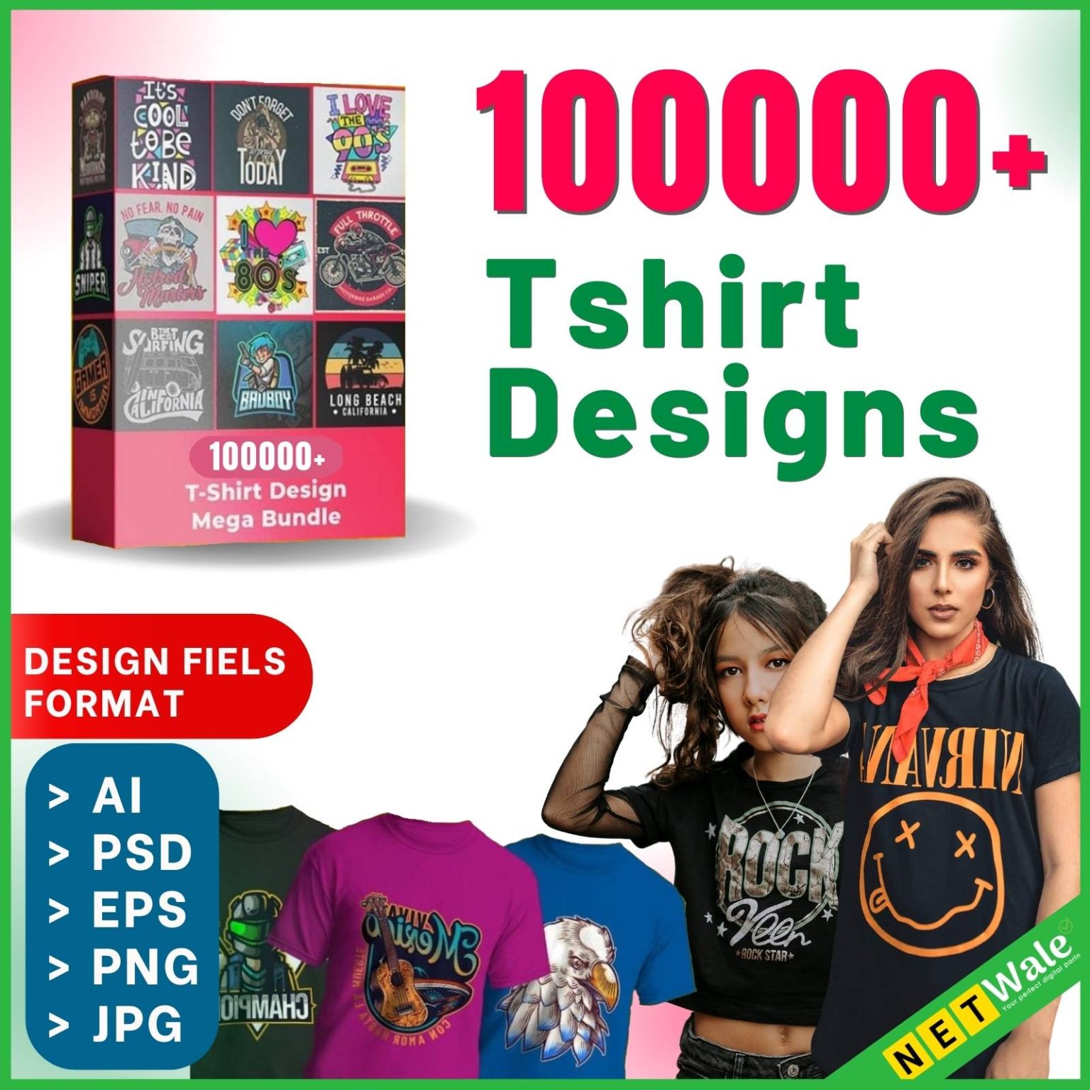 100000+ Tshirt Designs - Netwale.com