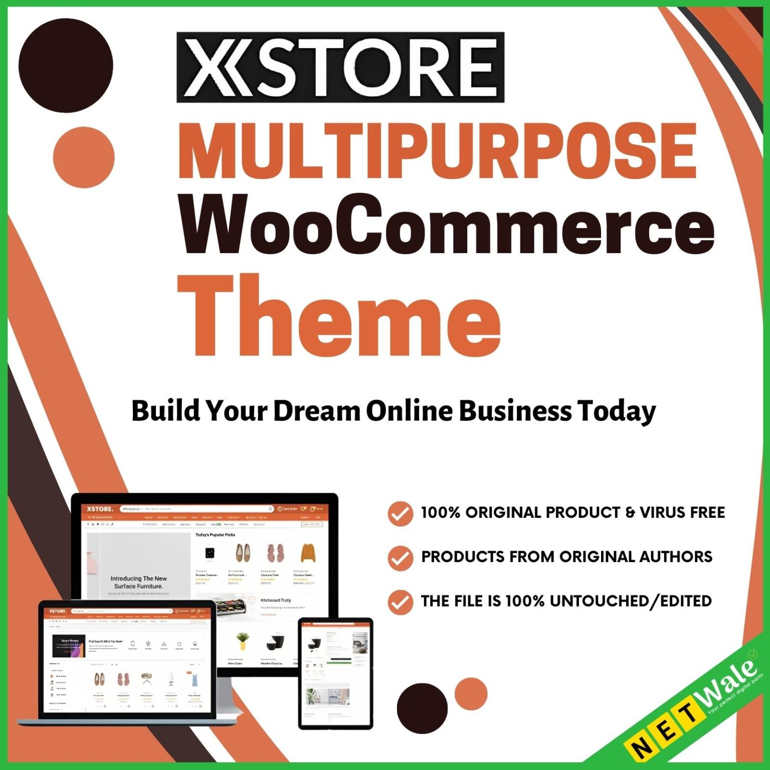 XStore Multipurpose WooCommerce Theme - Netwale.com