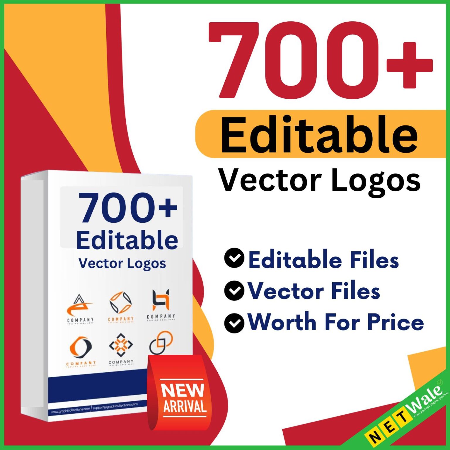 700+ Editable Vector Logos - Netwale.com