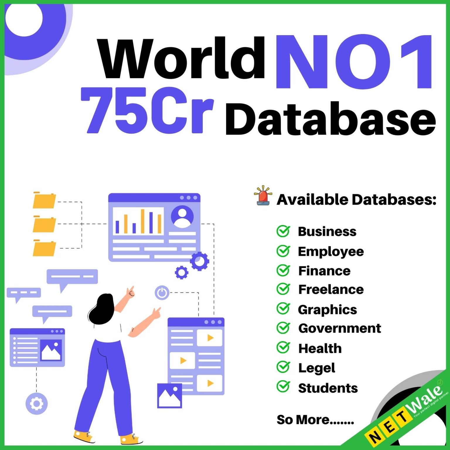 World NO1 75Cr Database - Netwale.com