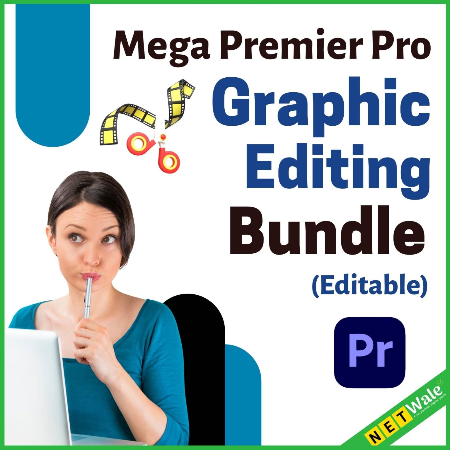 Mega Premier Pro Graphic Editing Bundle - Netwale.com