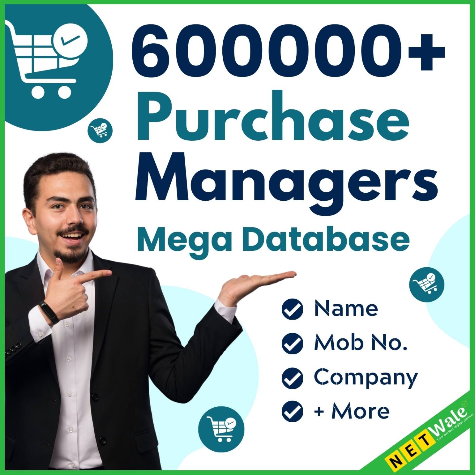 600000+ Purchase Managers Mega Database - Netwale.com