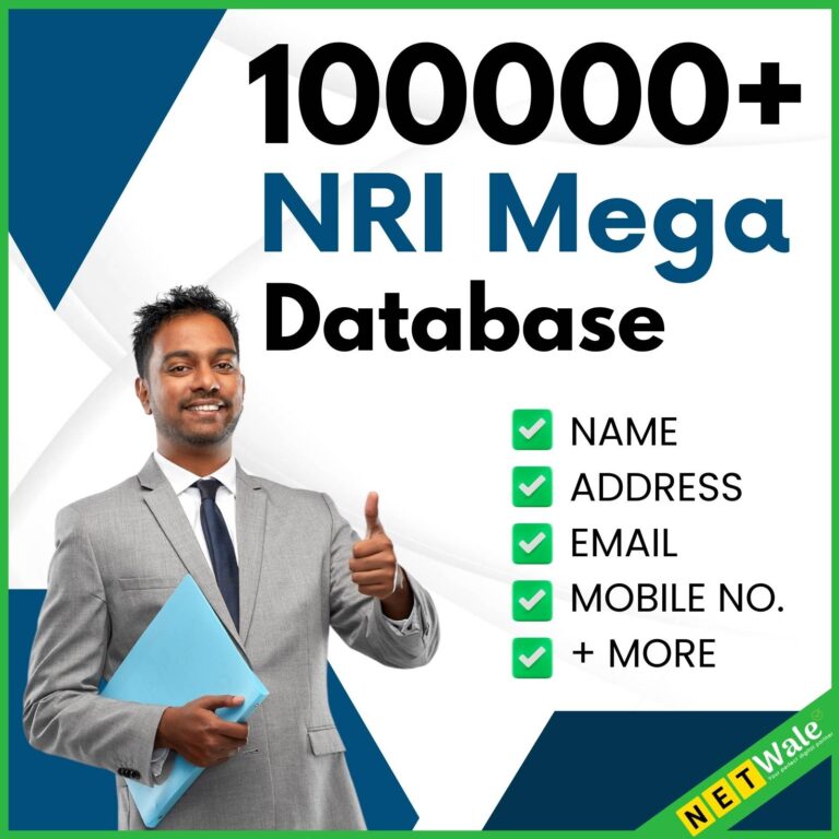 100000+ NRI Mega Database - Netwale.com