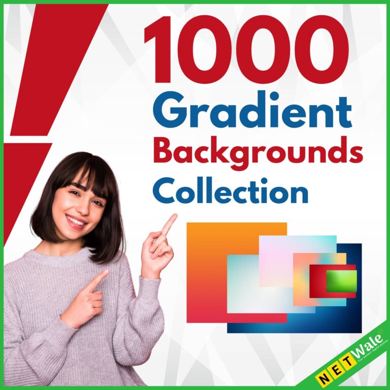 1000 Gradient Backgrounds Collection - Netwale.com