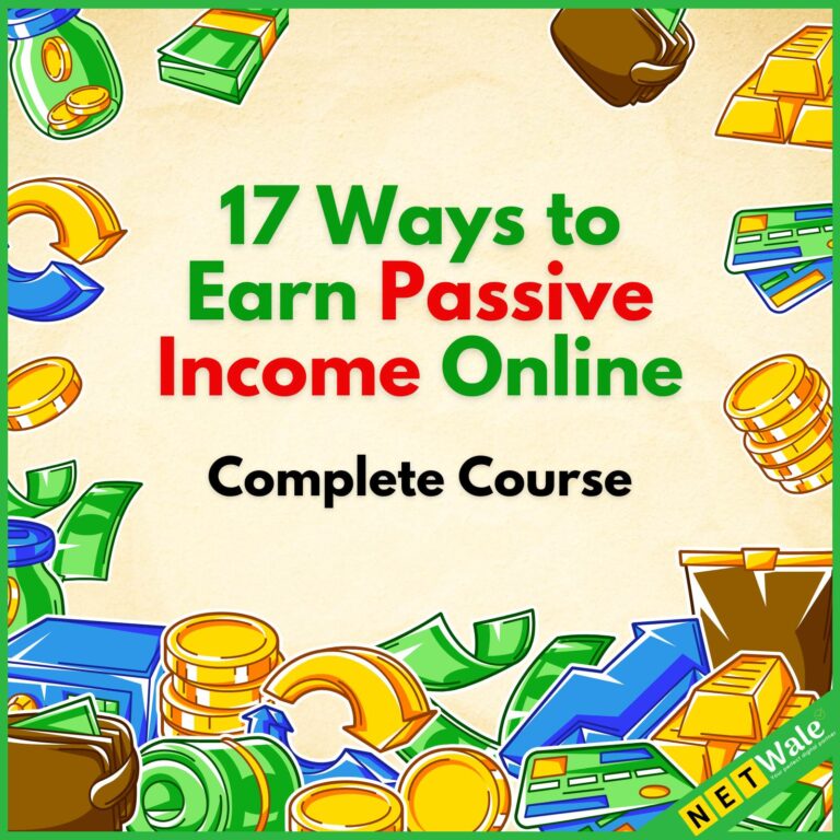 17 Ways to Earn Passive Income Online - Netwale.com