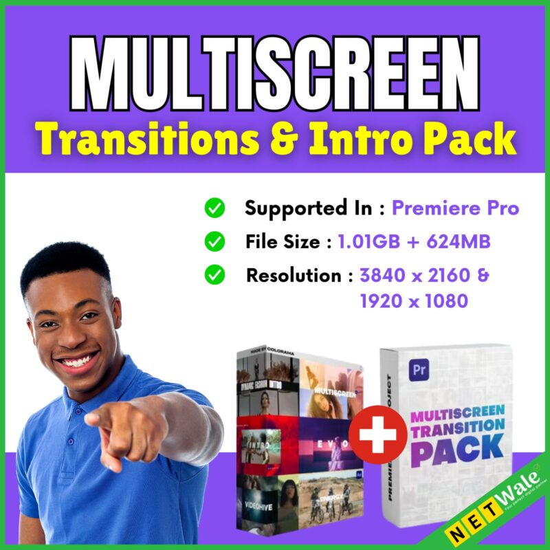 Multiscreen Transitions & Intro Pack - Netwale.com