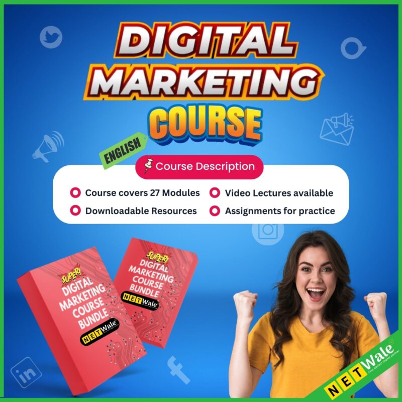 Professional Digital Marketing Course - Netwale.com