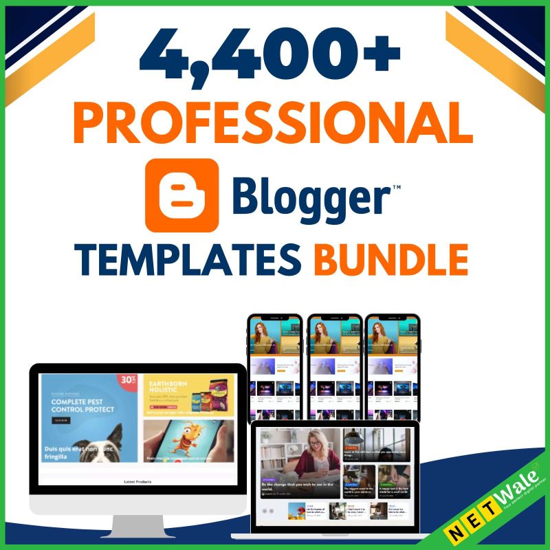 4,400+ Professional Blogger Templates Bundle - Netwale.com 4,400+ Professional Blogger Templates Bundle - Netwale.com