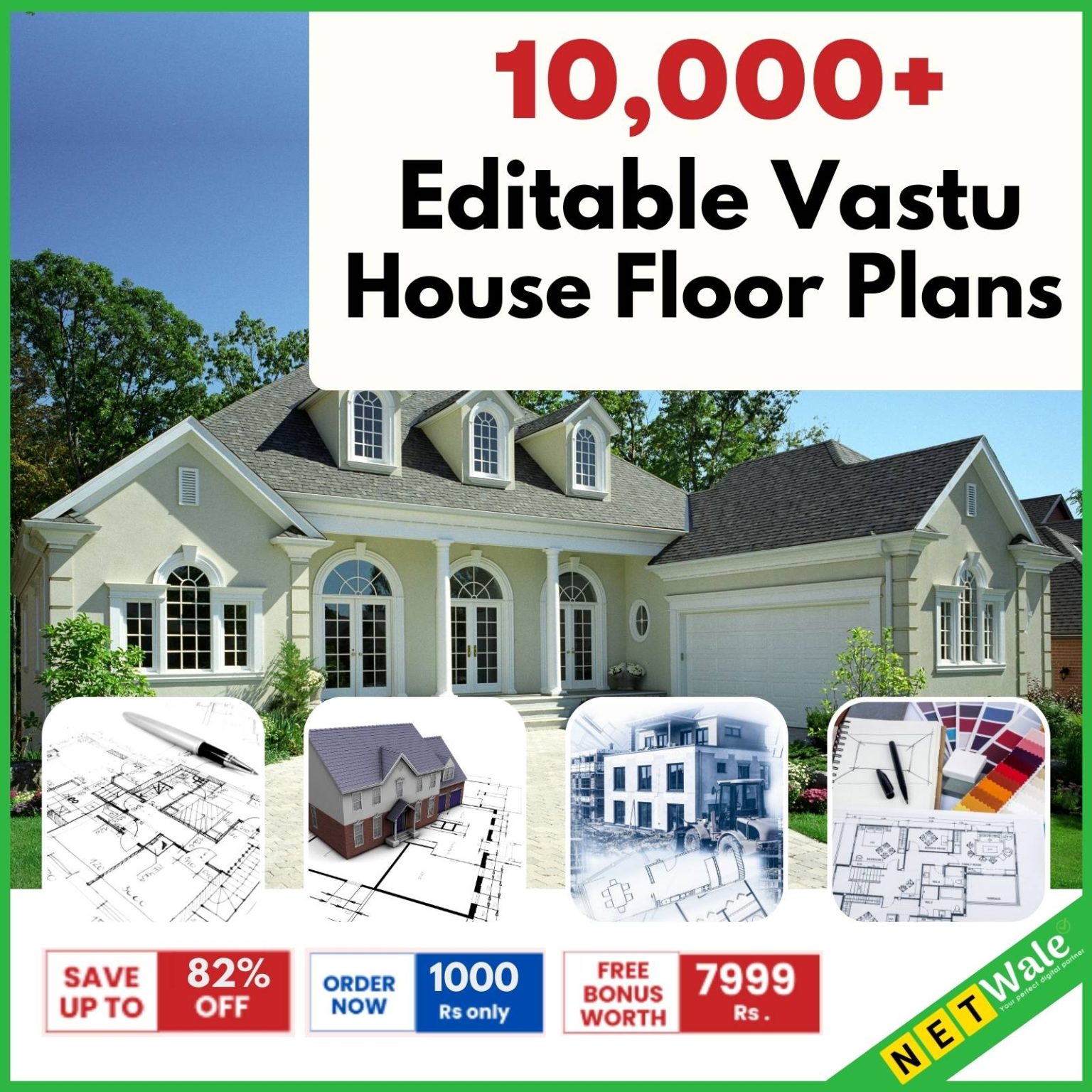 10,000+ Editable Vastu House Floor Plans - Netwale.com