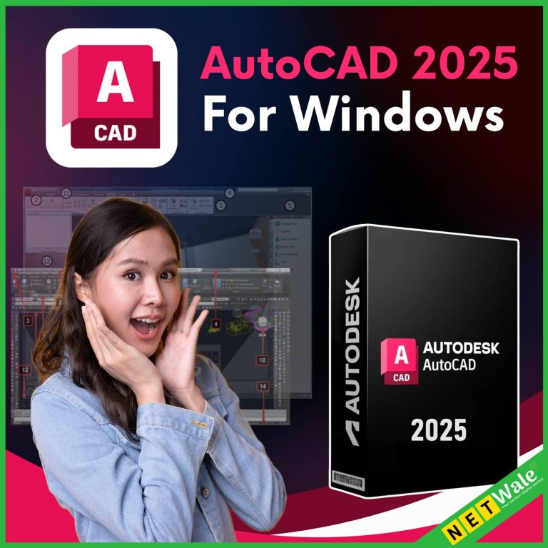 Autodesk AutoCAD 2025 For Windows - Netwale.com