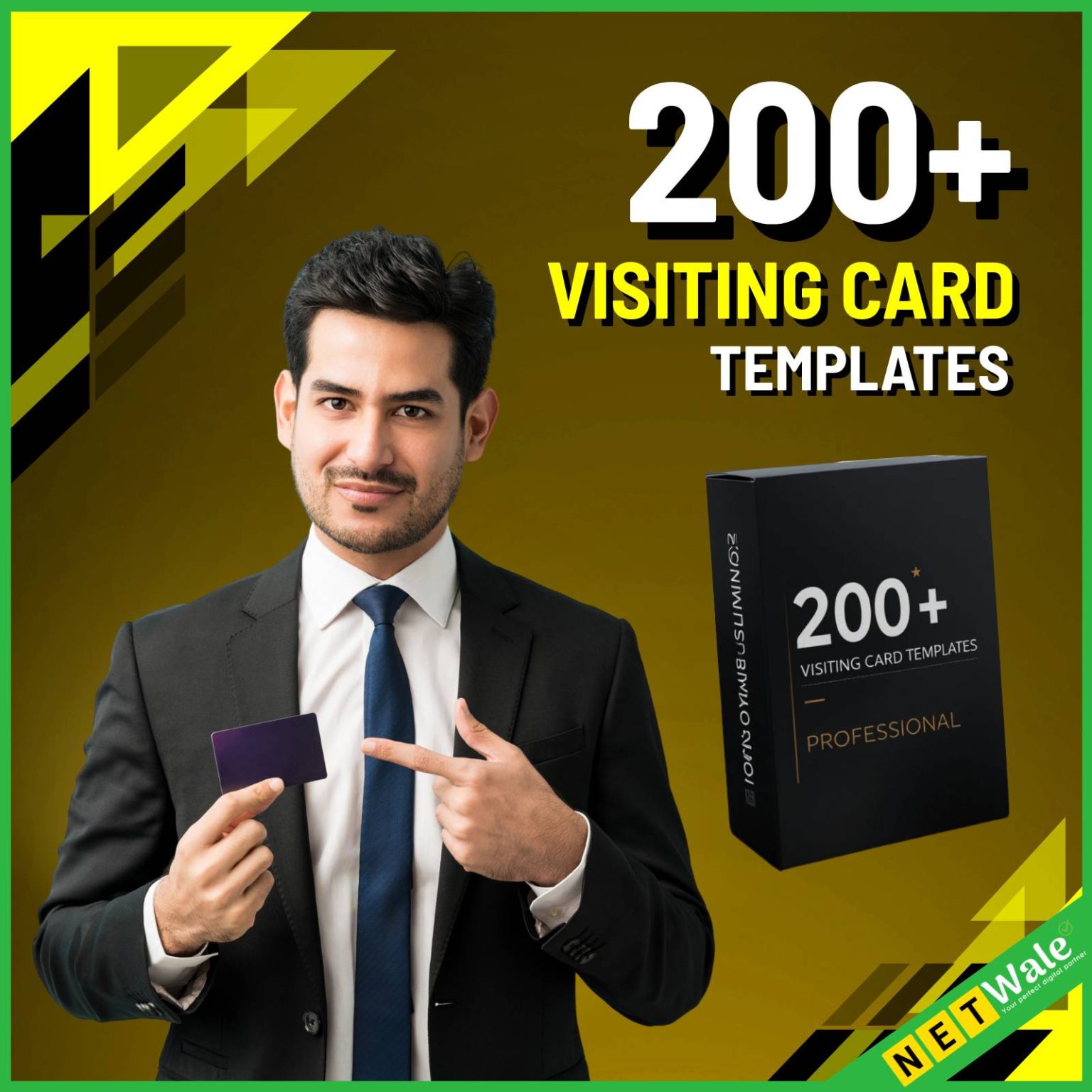 200+ Visiting Card Templates Bundle - Netwale.com